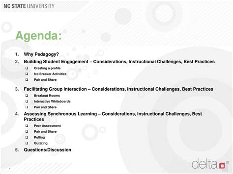 Ppt Pedagogical Strategies For Synchronous Learning Global Learning Technology Conference