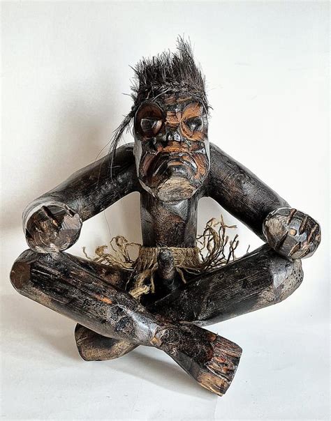 Статуетка папуас натуральне дерево — ціна 600 грн у каталозі Статуетки