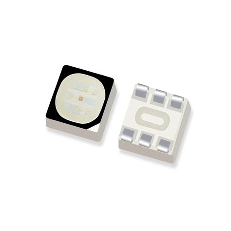 Jomhym High Performance Black Surface Esd Plcc6 Red Green Blue Yellow Rgb Ryb Tricolor 3535 Rgb