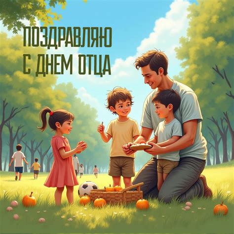 Открытки на День отца — 2024 красивые поздравления в картинках 20 октября 2024 Е1 ру