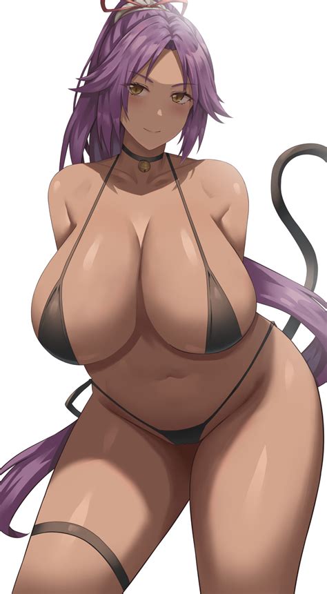 Rule 34 1girls Absurd Res Bikini Black Bikini Bleach Breasts Brown