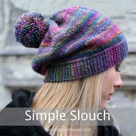 Free Pattern The Simple Slouch Artofit