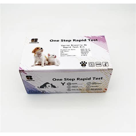 China Rapid Bio Testing Lifecosm Brucella Ab Test Kit Veterinary