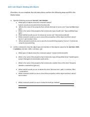 CIS U Lab Report Unit Lab Report Working With Objects Directions As You Complete