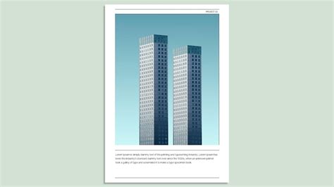 건축 설계 인테리어 포트폴리오 Ppt 템플릿 17매 [pptx]