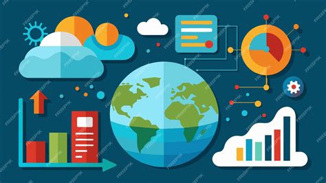 premium vector the use of datadriven climate models allows for the