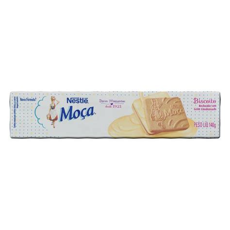 Supermercado Gourmet Bisc Nestle Rech 140g MoÇa