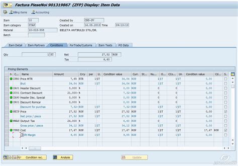 Solved Price Condition Only For Invoices And Return Order Sap
