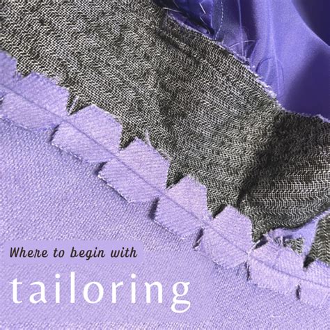 Basic Tailoring Where To Begin With Tailoring Your Coat Sewing Project — Buried Diamond