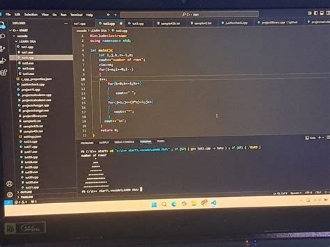Sangam Paudel On Linkedin 🔷 Building A Star Pyramid With C 🚀 Today I Explored A Simple Yet