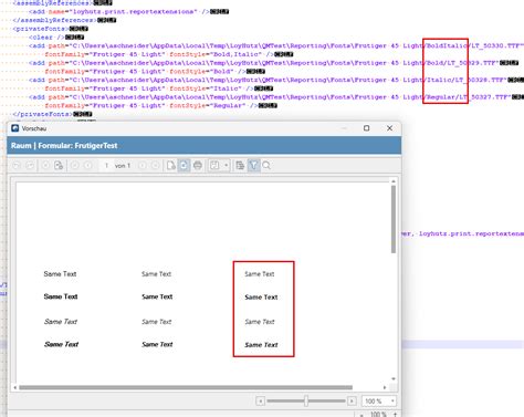 Wpf Reportviewer Does Not Apply The Correct Font File From Private Fonts When Using Gdi Engine