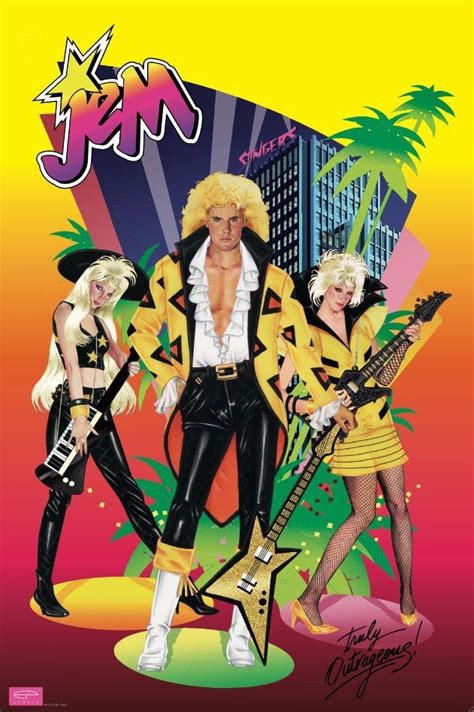 The Stingers Jem Cartoon 80s Cartoons Jem And The Holograms