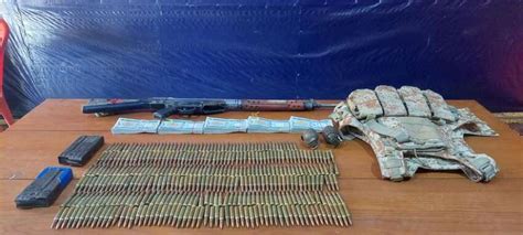 ဂန့်ဂေါမြိုနယ်နှင့် ဟားခါးမြိုနယ်တွင် ရဲတပ်သား ၁ ဦးနှင့် ပျူစောထီး ၅ ဦး လက်နက်များ ယူဆောင်လာပြီး