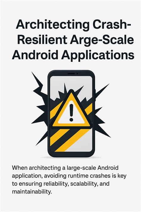 🛡️ Architecting Crash Resilient Large Scale Android Applications By