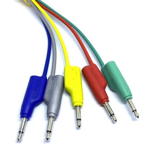 Sonic Plumber 3 5mm 1 8 Mono Modular Eurorack Stackable Patch Cables
