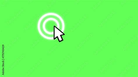 Mouse Click Symbol With Spark Pointer Arrow Cursor Clicking Mouse