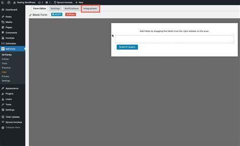 a great combination using sprout invoices with weforms