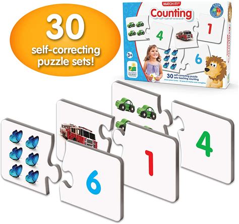 The Learning Journey Match It Counting 30 Piece Self Correcting