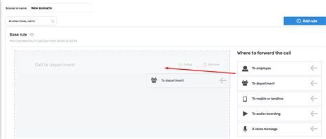 Incoming Calls Scripts Setup Unitalk