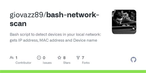 Github Giovazz89bash Network Scan Bash Script To Detect Devices In Your Local Network Gets
