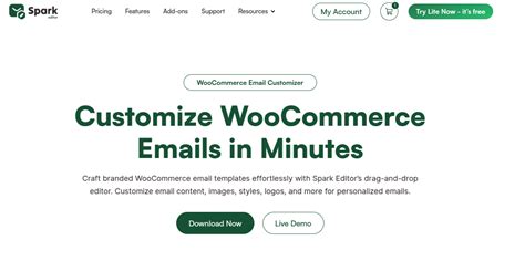 Refund And Return Policy Spark Email Editor