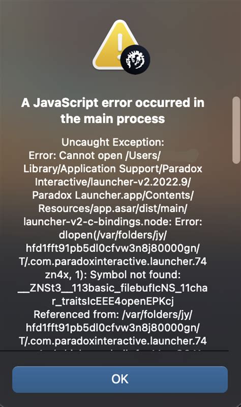 A Javascript Error Occurred In The Main Process Mac Error Pdx