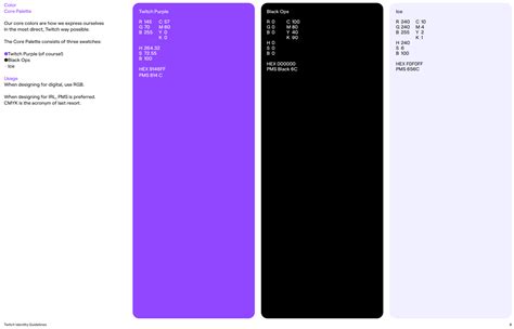 Twitch Color Palette Hex Rgb And Hsl Twitch Color Palette Hex Rgb And Hsl