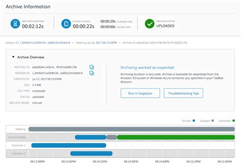 Archiving Faq Vonage Api Support