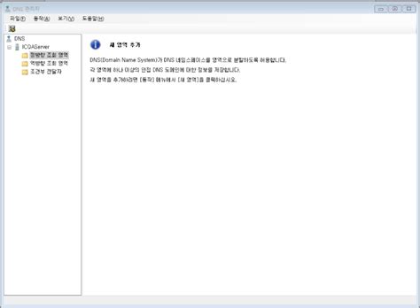 네트워크관리사 2급 실기 윈도우 Dns 설정 기출문제