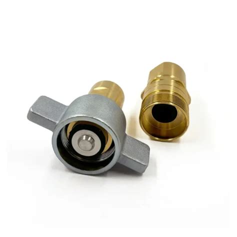 Bspp 1 Thread Brass Wing Nut Wet Line Kit Quick Couplings
