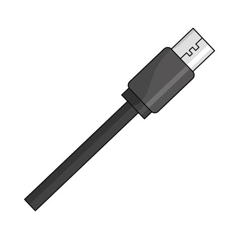 Illustration Of Black Cable Connector 53260477 Vector Art At Vecteezy