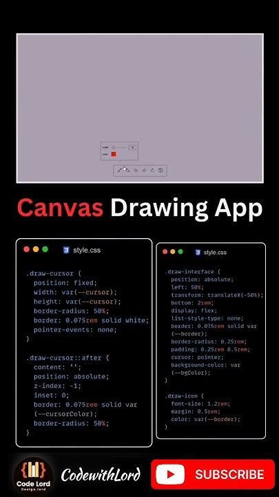 Canvas Drawing App Usinghtml Css Shorts Viral Trending Youtube