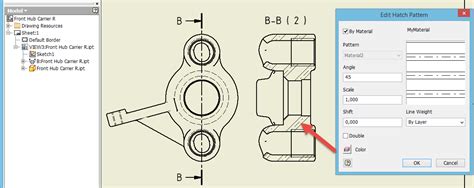 How To Import Custom Hatch And Use It For Specific Materials In Inventor