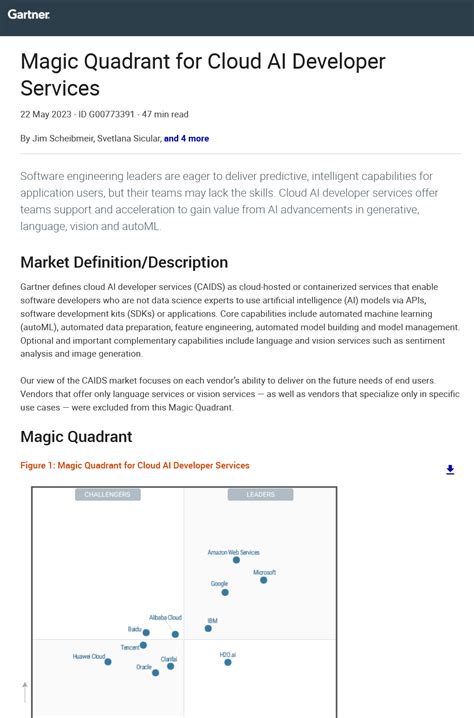 Gartner Generative Ai 2023