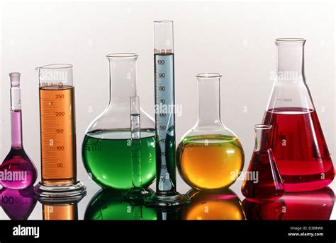 Dpa The Undated Symbolic Picture Shows Laboratory Flasks And Measuring Cylinders Containing