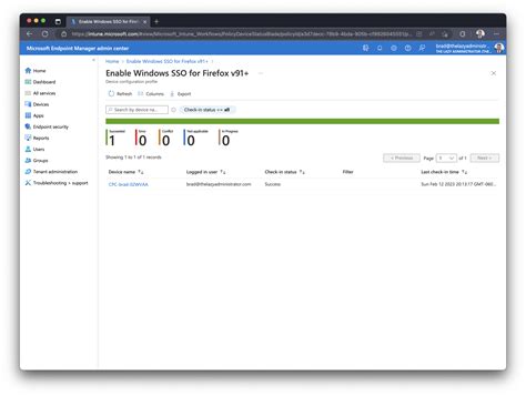 enable firefox windows single sign on using intune the lazy administrator