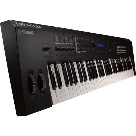 Yamaha Mx61 Bk 61 Key Usb Midi Keyboard Synthesizer Controller Black