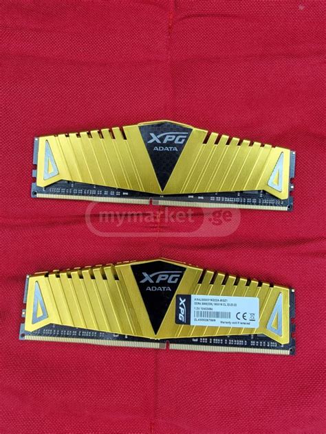 Xpg Ddr4 16gb Ram 3000 Mhz მეორადი და ახალი ნივთების ყიდვა გაყიდვის პლატფორმა Mymarket