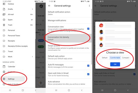 How To Switch To Compact View In The New Gmail