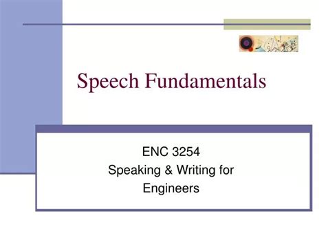 PPT Speech Fundamentals PowerPoint Presentation Free Download ID 1016914