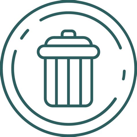 Delete Line Gradient Green Icon 38957591 Vector Art At Vecteezy