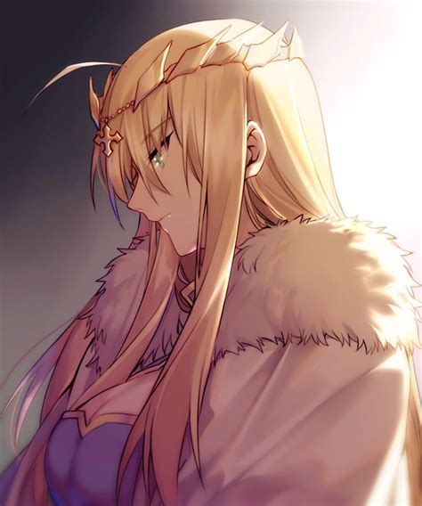 Fategrand Order Lancer Artoria Pendragon Comic Manga Manga Anime Character Art Character