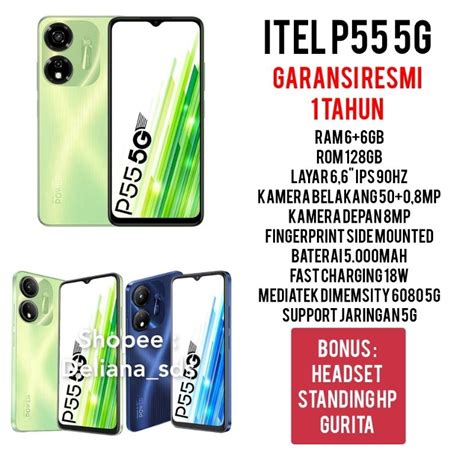 Jual Itel P G Garansi Resmi Tahun Itel P Itel P Itel