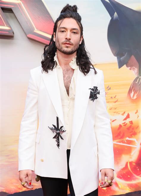 Ezra Miller Attends The Flash Premiere Issues Rare Comment