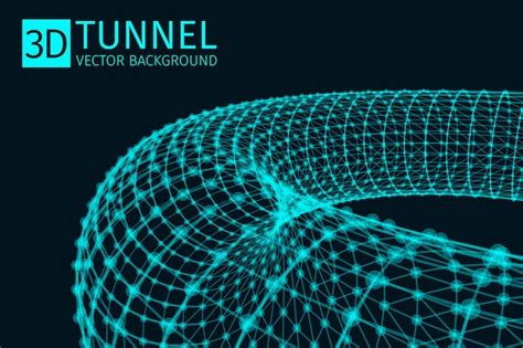 premium vector digital plexus of glowing lines and dots futuristic