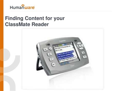 Ppt Finding Content For Your Classmate Reader Powerpoint Presentation