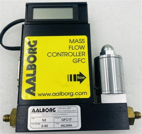 Aalborg Gfc17 Mass Flow Controller 0 50lmin Novus Ferro Pte Ltd