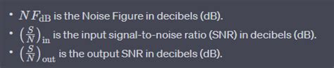 Noise Figure NF In RF Systems Rahsoft
