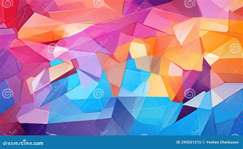Colorful Textured Background Vibrant Pattern Created With Generative Ai Stock Image Image Of